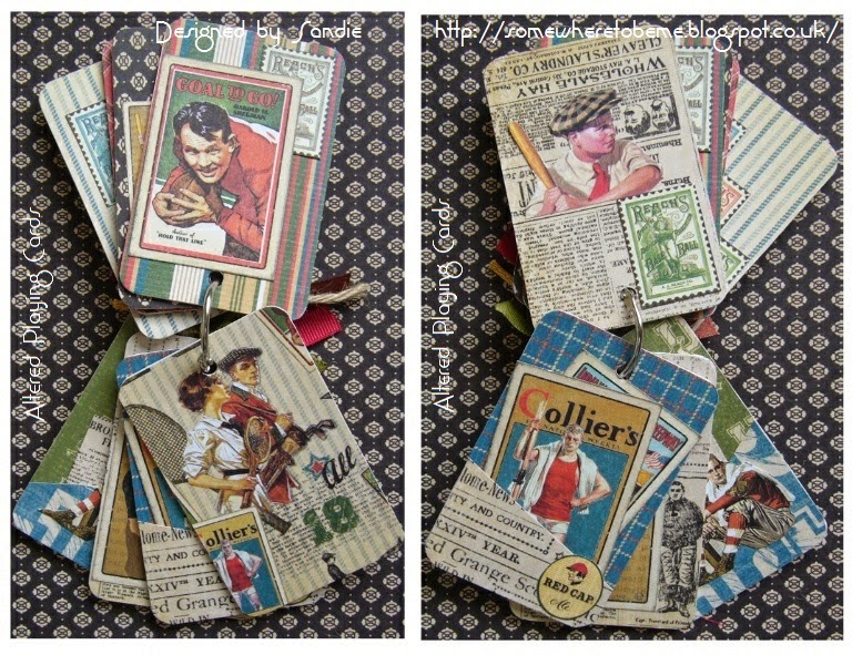 Somewhere to be Me : Altered Playing Cards Mini Album