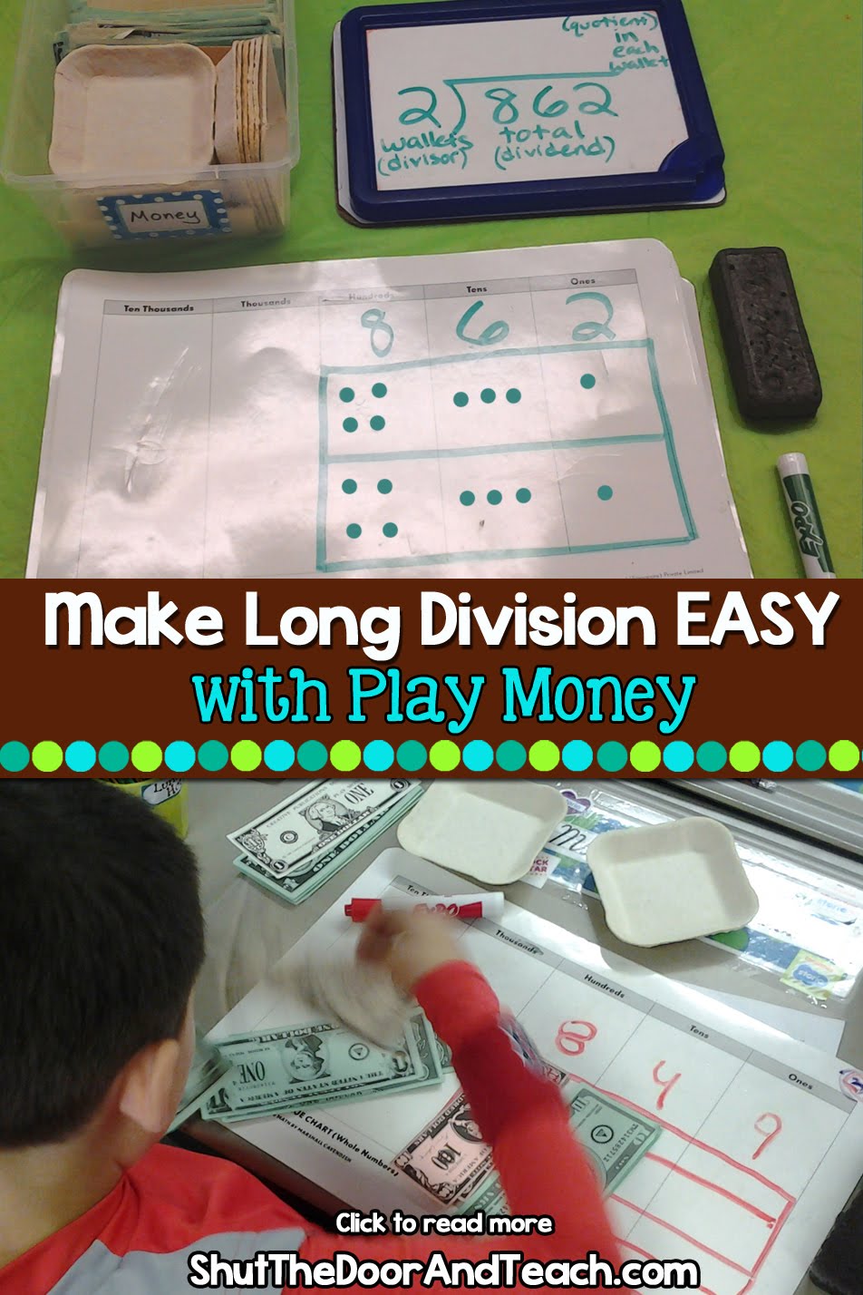 Shut the Door and Teach: Making Long Division Interactive (and Dare I ...