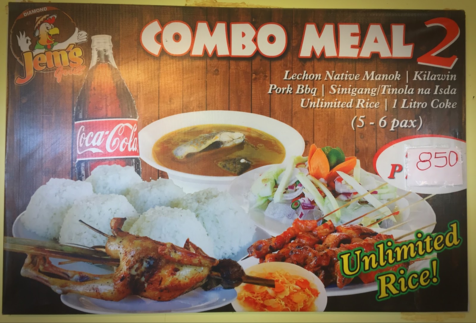 Jem's Grill Native Chicken and Seafood Restaurant - RalphPH