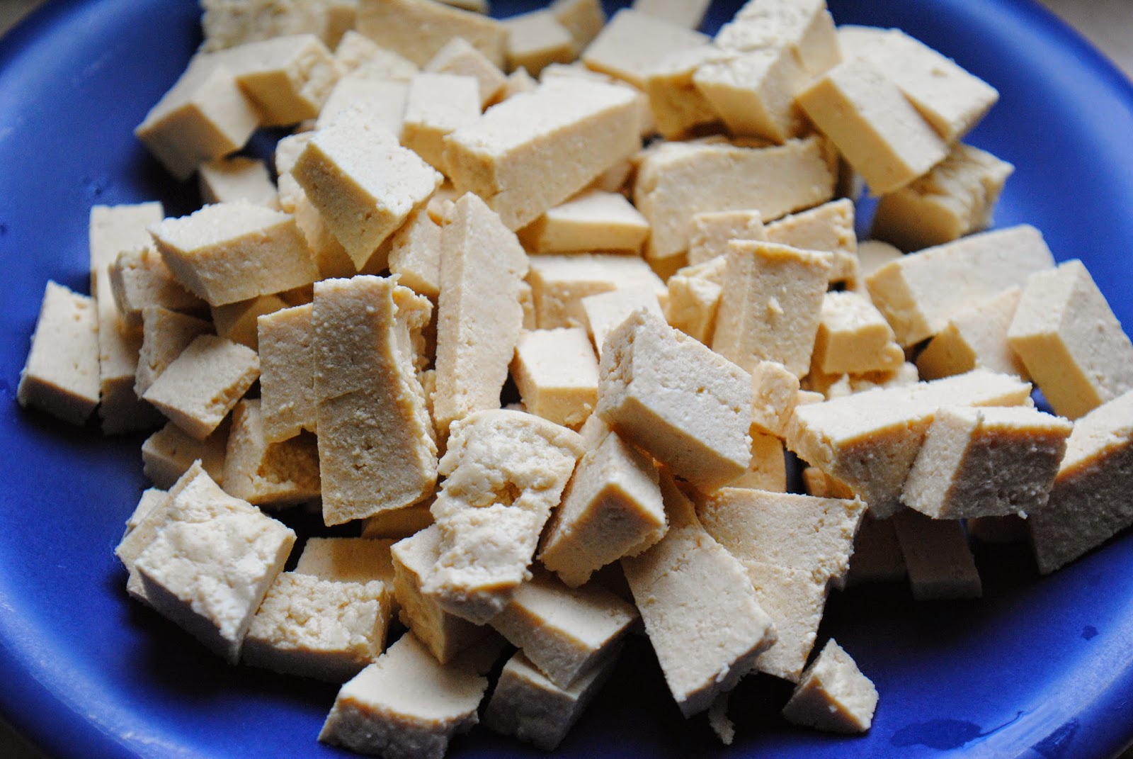 Red Tofu Curry with Broccoli