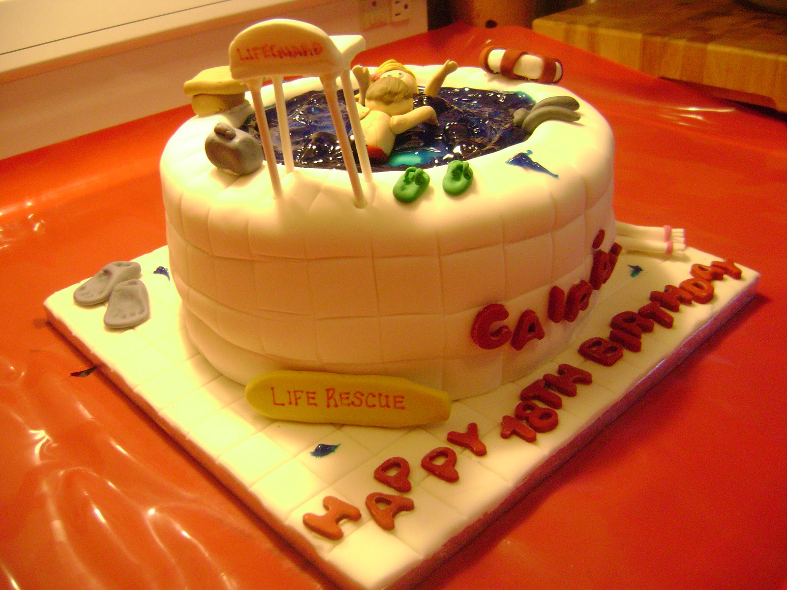 Life Guard Cake at Alyssa Camm blog