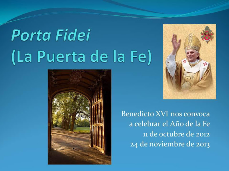 Departamento de Comunicación Obispado de Tenerife: CARTA APOSTÓLICA ...