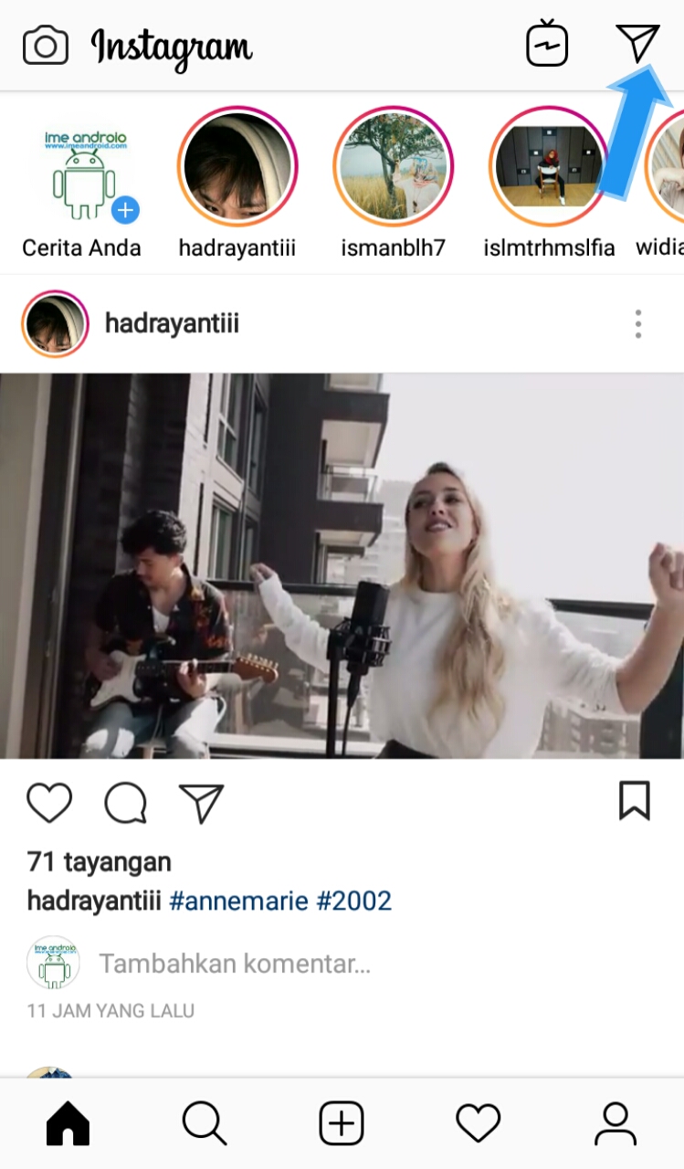 Video call grup lewat IG