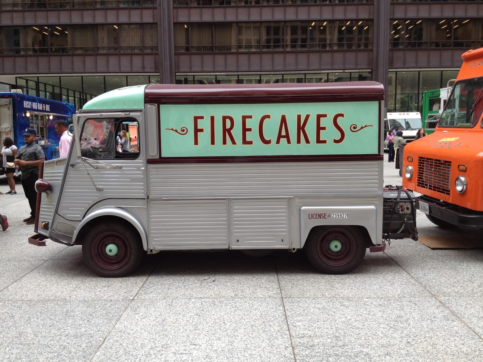 Every goddamn day: 02/12/24: Cute and retro doughnut trucks