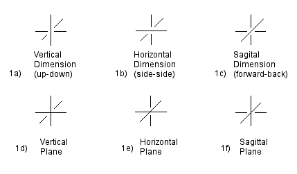 DNB Theory Bulletin Board: Symbols for Dimensions and Planes