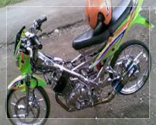 53 Gambar modifikasi satria fu sederhana tapi keren simple standar ban ...