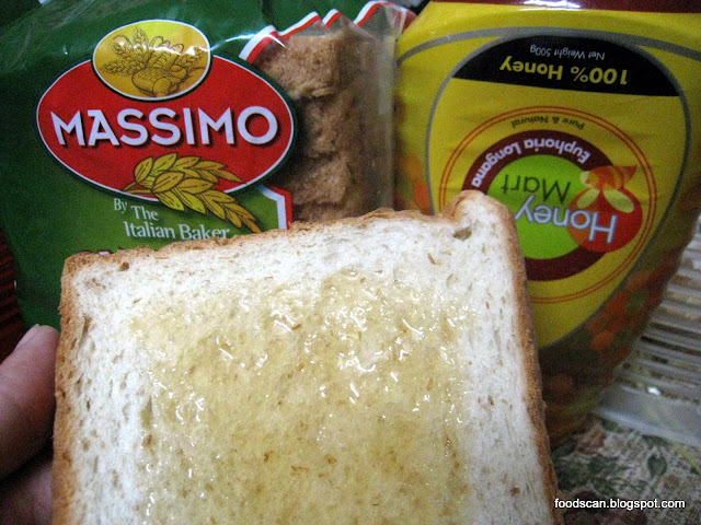 Massimo by the Italian Baker Sandwich with Honey | Food Scan