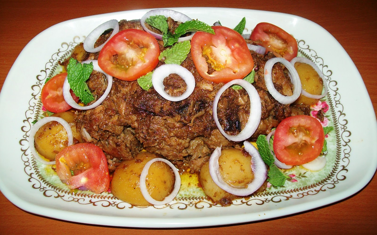 Lazeez Pakvaan ( Delicious Recipes from India): MUTTON RAN (ROASTED MEAT)