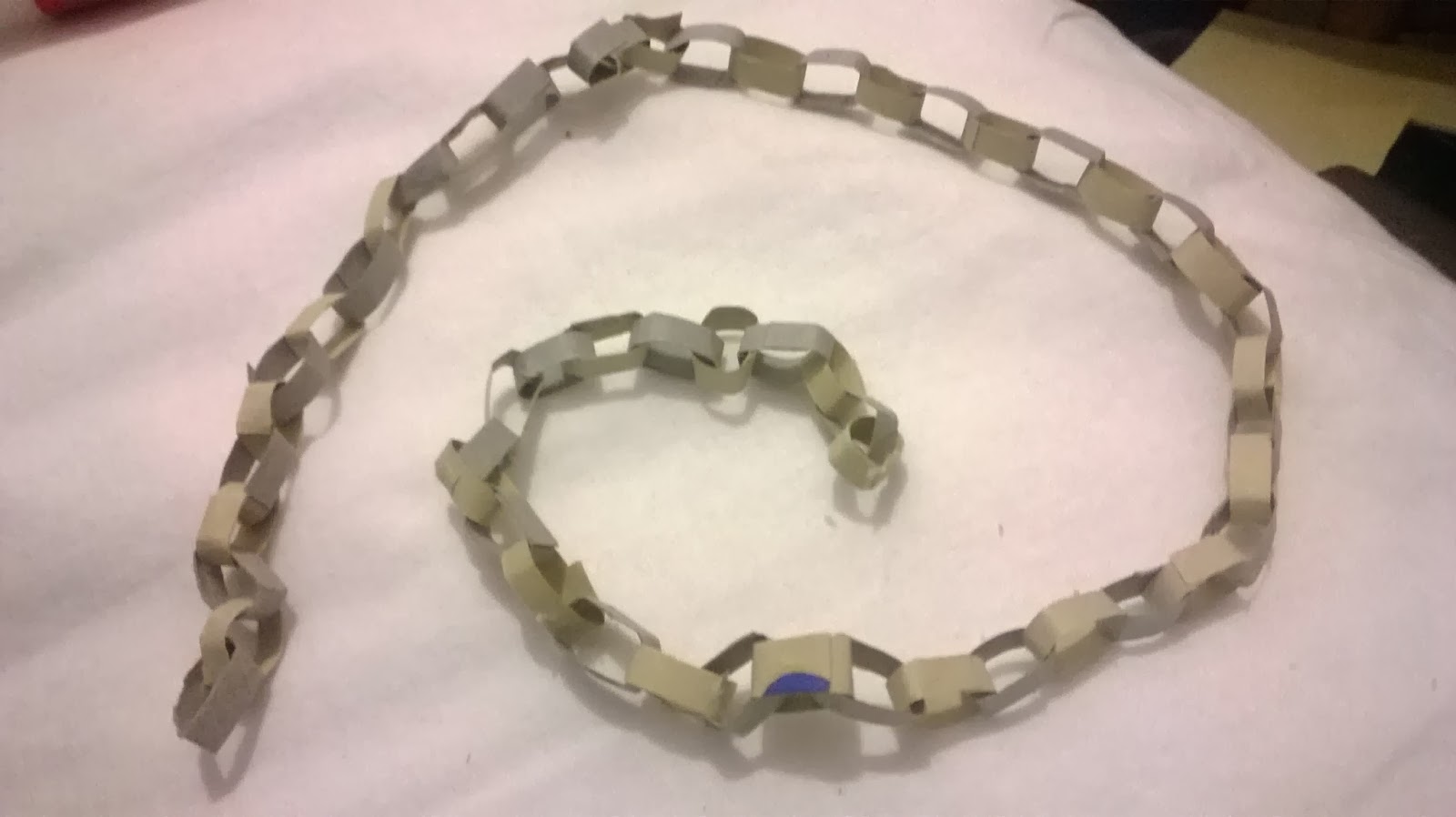 Ana's Rocket Ship: Mini Paper Chains