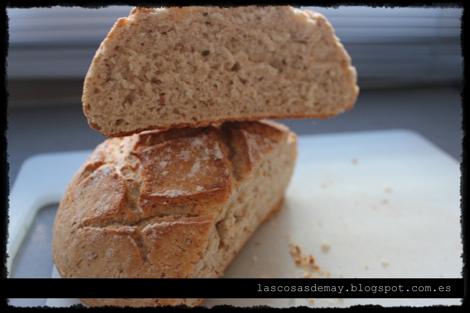 Las cosas de May: Pan integral (método rápido)