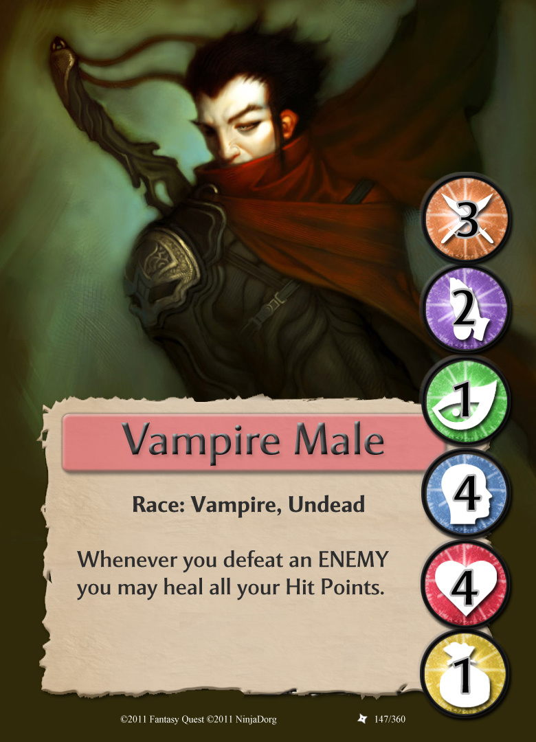 Fantasy Quest Solo Session - The Vampire Warrior and the Dragon's Hoard ...