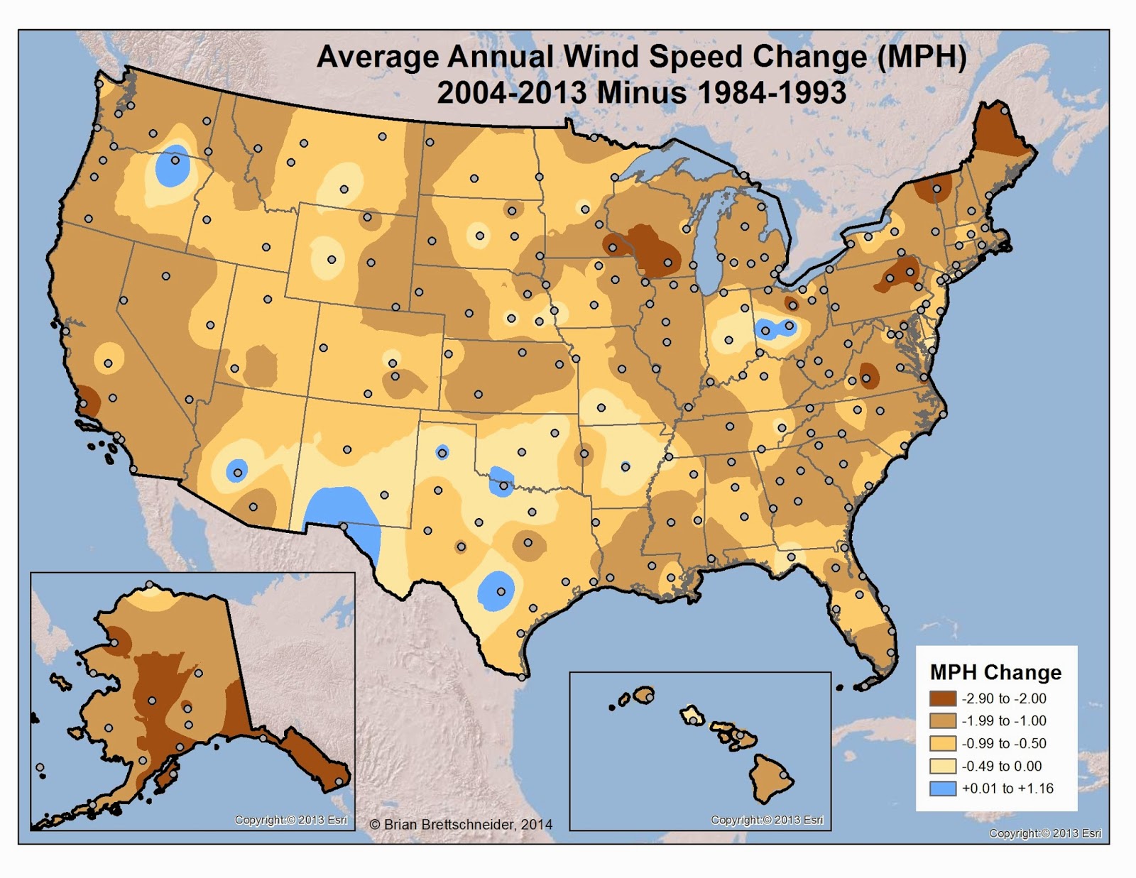 Deep Cold: Alaska Weather & Climate: Average Wind Speed