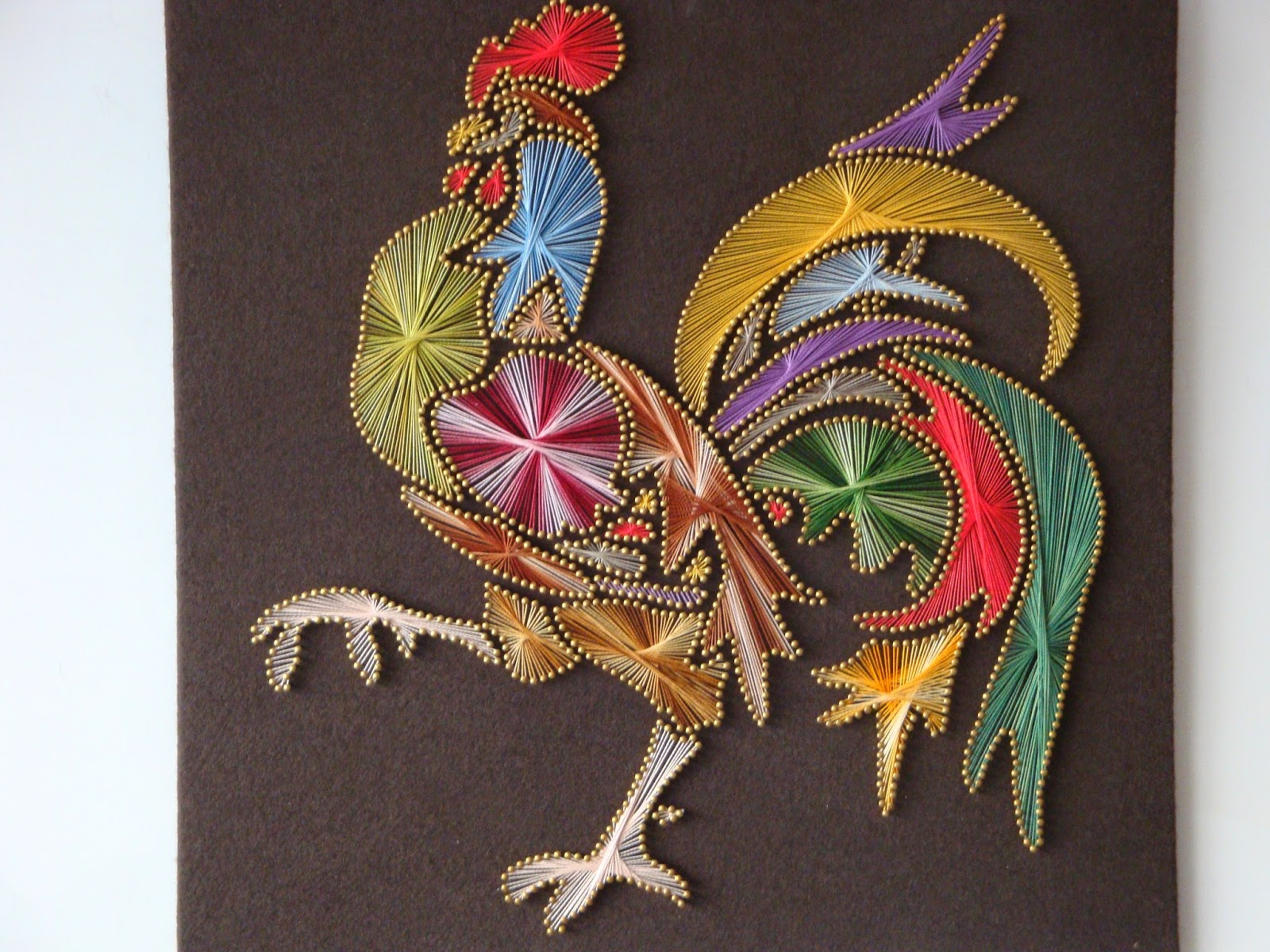 vivre à cossaye: Tableaux en fils tendus