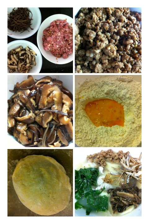 Confessions of a Weekend Cook: Pan Mee (Handmade Noodle Soup)