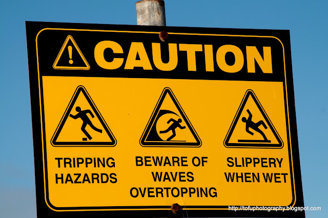 Tofu Photography: Beware big waves