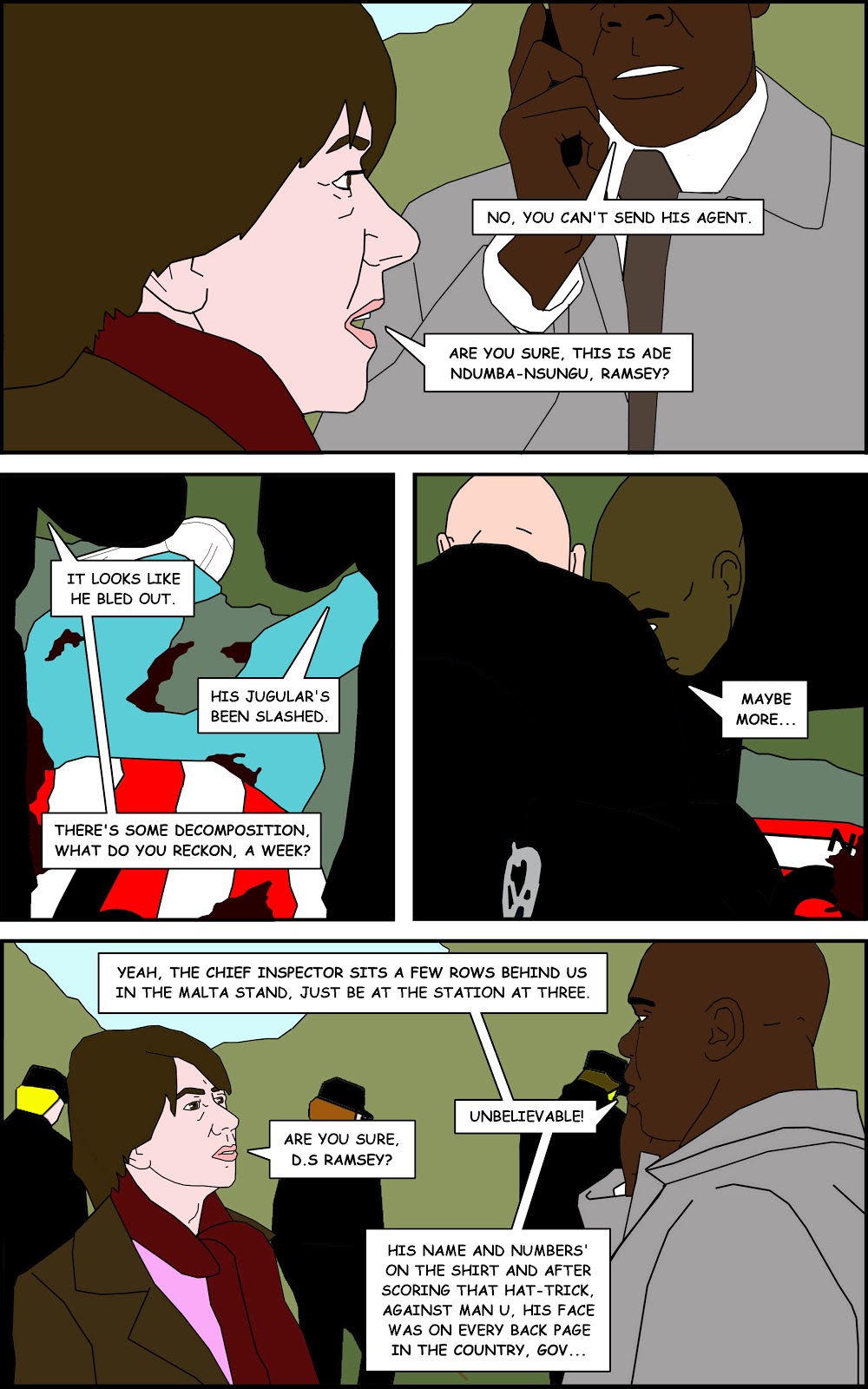 CD COMICS: Football Comic Strip