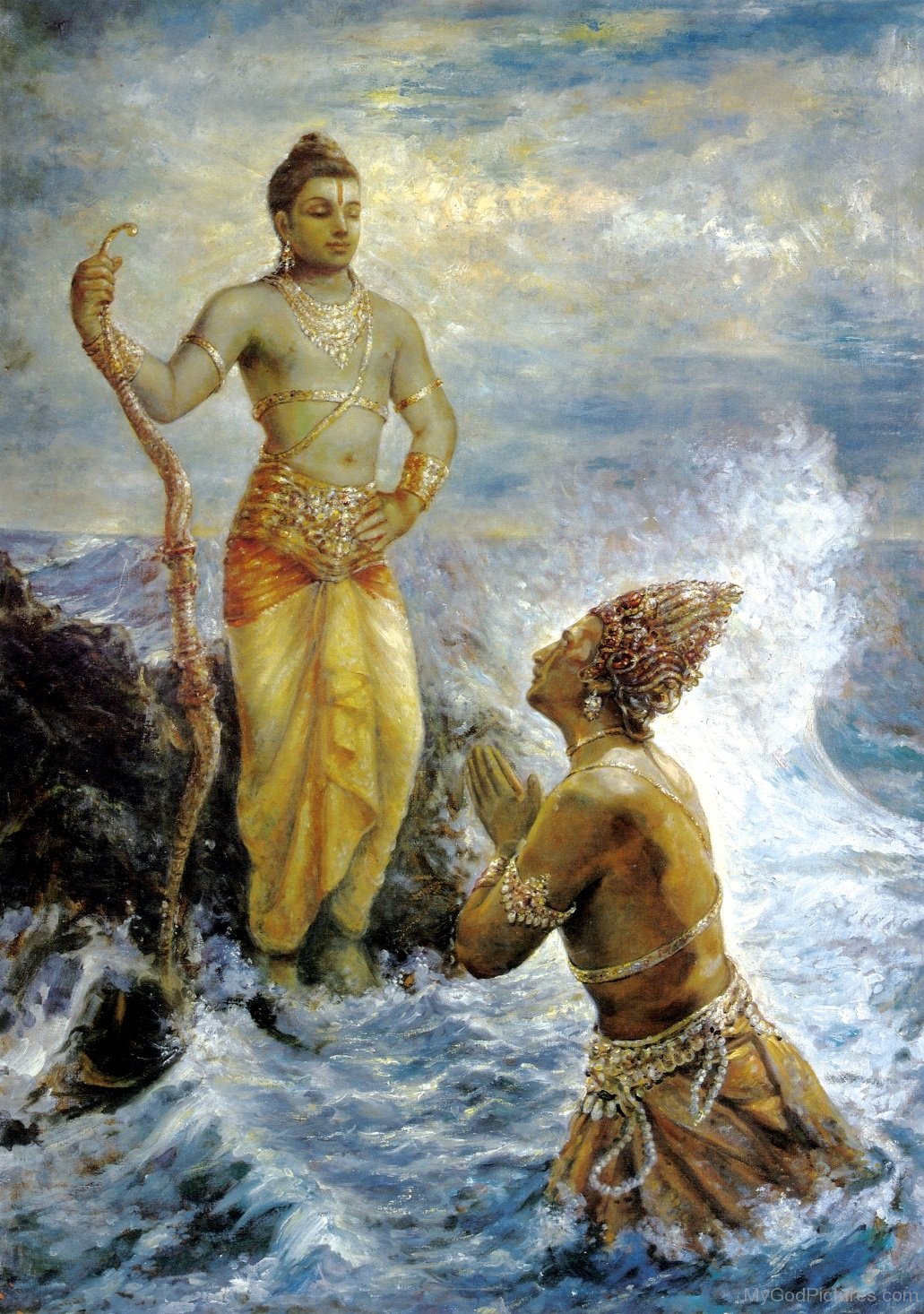 The god of the Ocean Varundev ~ History World