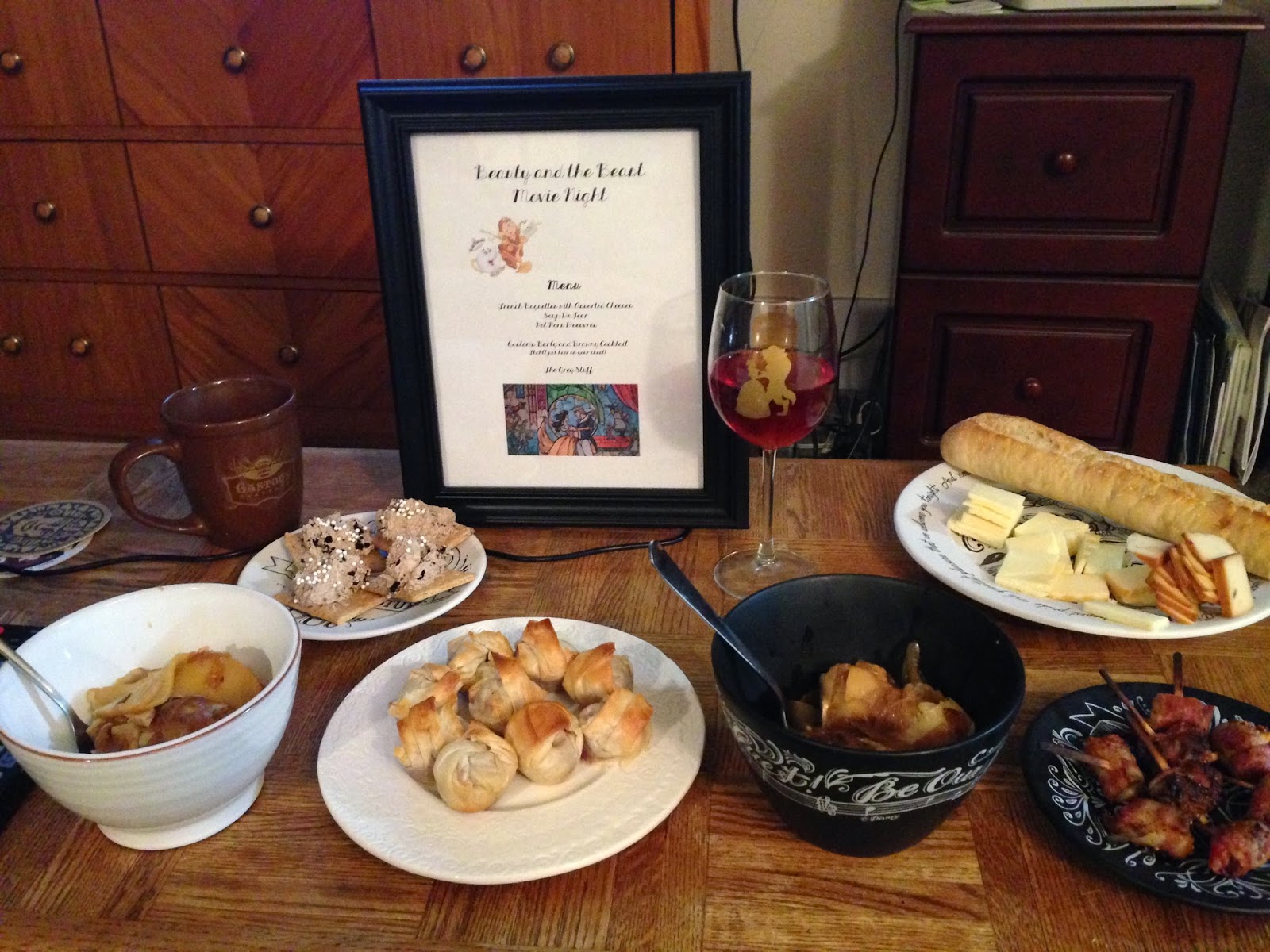 Reel Fancy Dinners: Beauty and the Beast Dinner