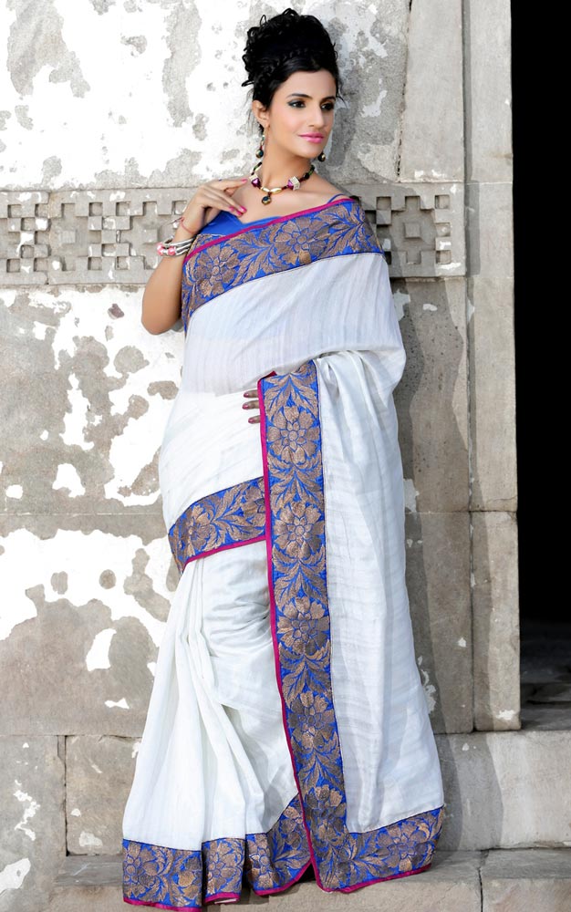 White Saree Collection