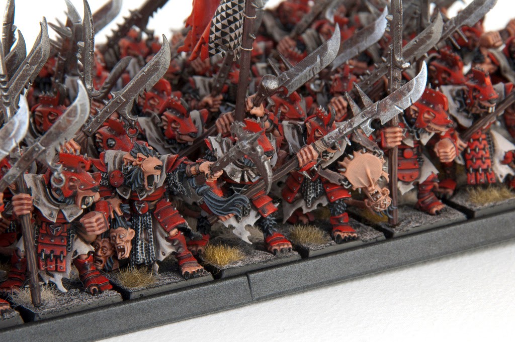 Showcase: Skaven Stormvermin Unit #1 - Tale of Painters