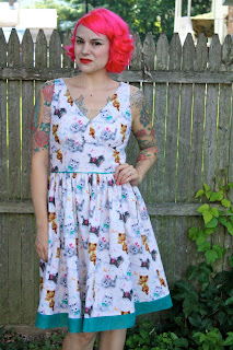 Gertie's New Blog for Better Sewing: Kitty Cat Dress