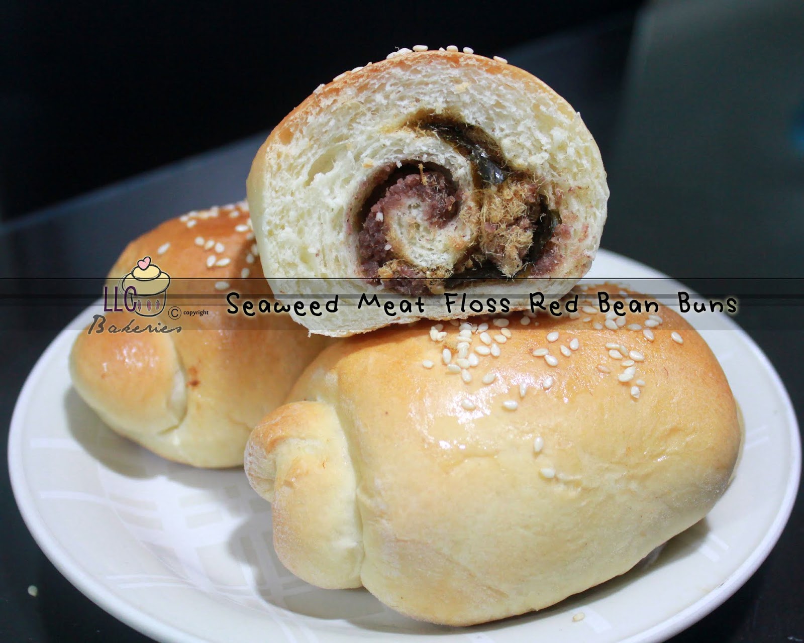 LLC Bakeries: Seaweed Meat Floss Red Bean Buns