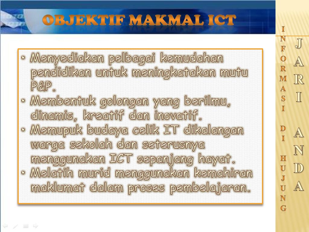 Objektif | MAKMAL ICT