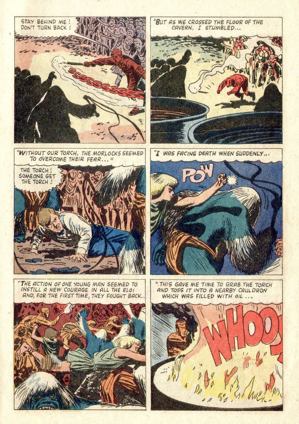 The ALEX TOTH archives: TOTH - FOUR COLOR COMICS 1085 The Time Machine ...