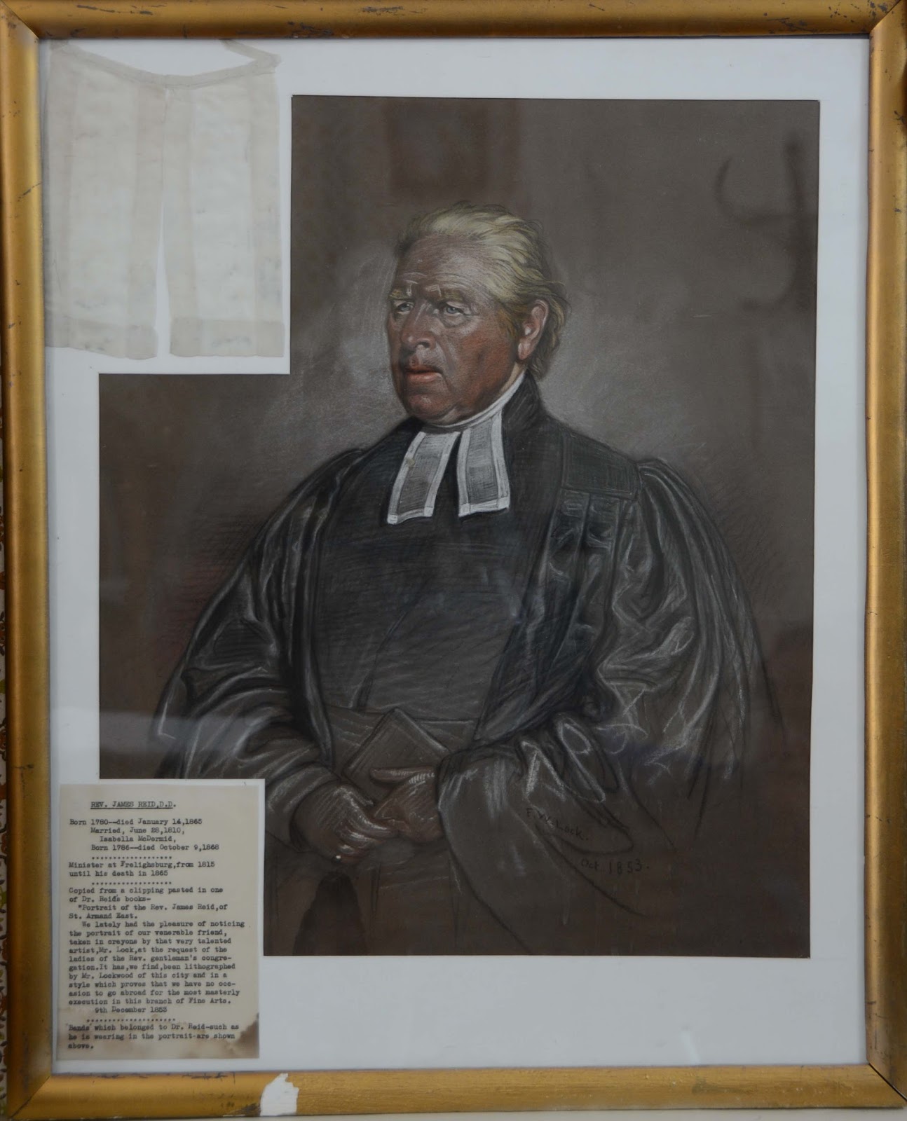 Missisquoi Genealogy: The Rev. James Reid, D.D., 1780-1865 by Richard ...