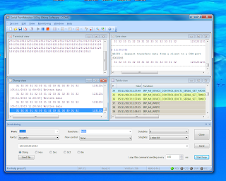 RS232 Monitor Key features