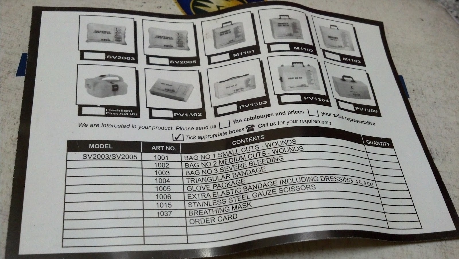 Info : Proton First Aid Kit