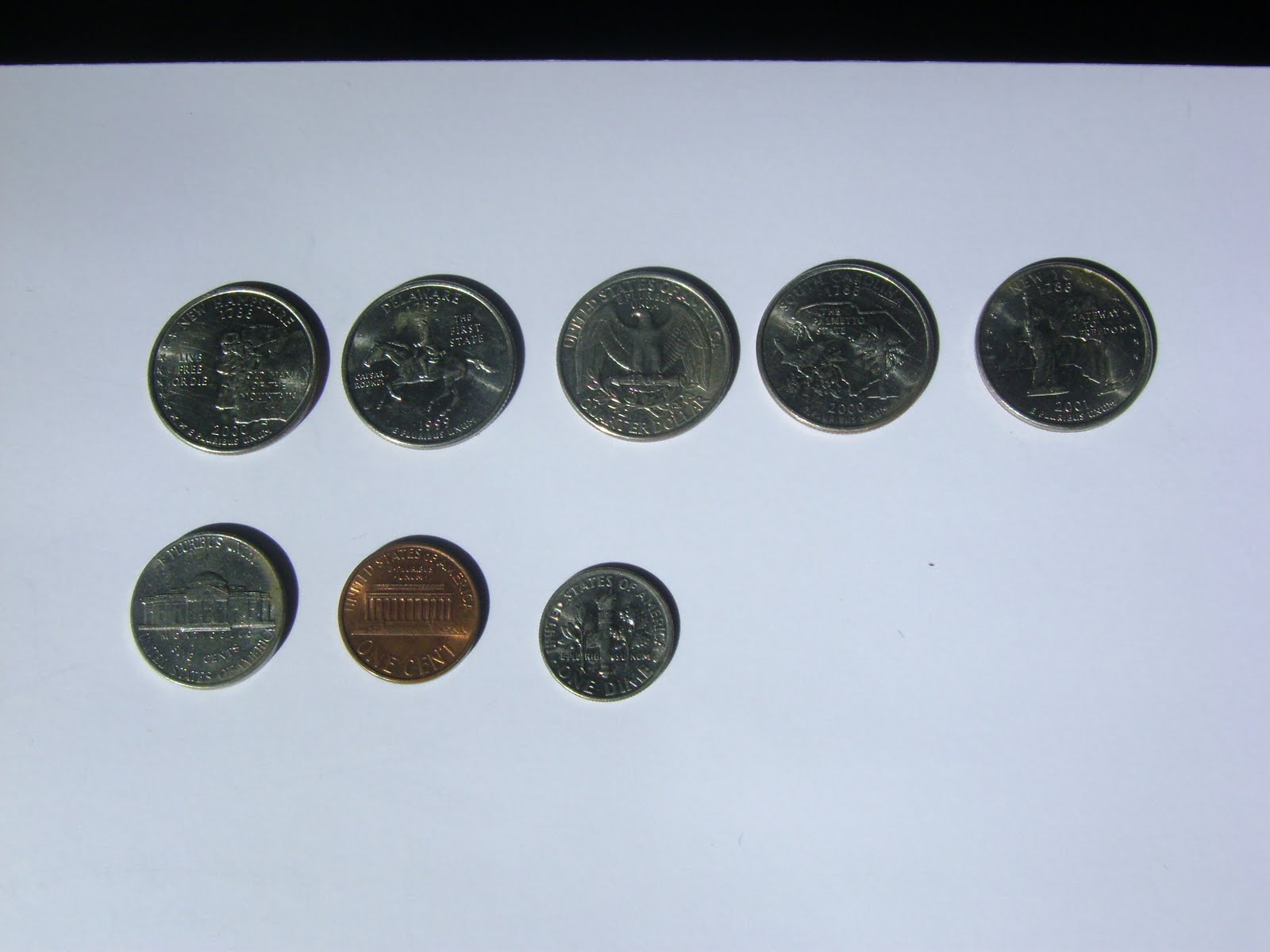 Monedas de Estados Unidos