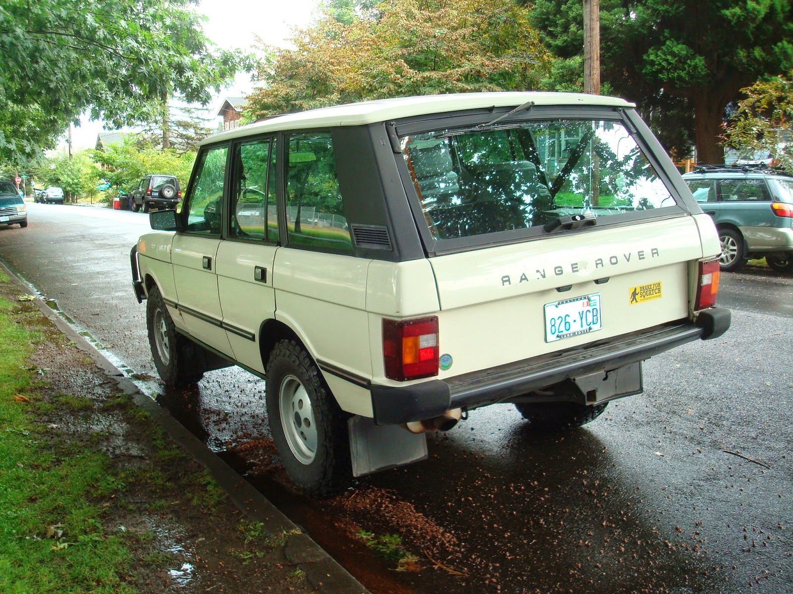 Laughs And Lashings: Range Rover Classic SWB, white, Great Divide ...