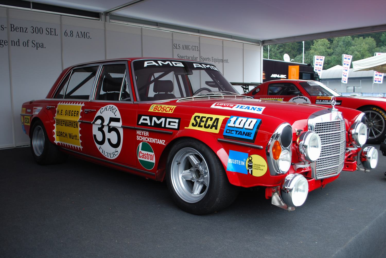 Carpics by Scorpion: 24u. van Francorchamps - part 4 - Mercedes 300 SEL ...