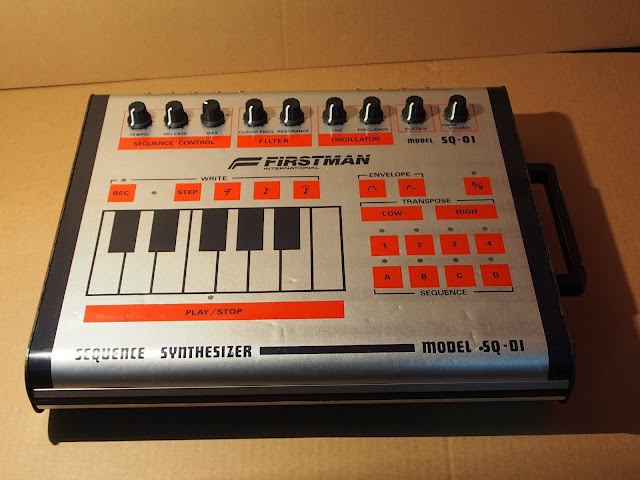 MATRIXSYNTH: FIRSTMAN SQ 01 ANALOG SEQUENCER SYNTH