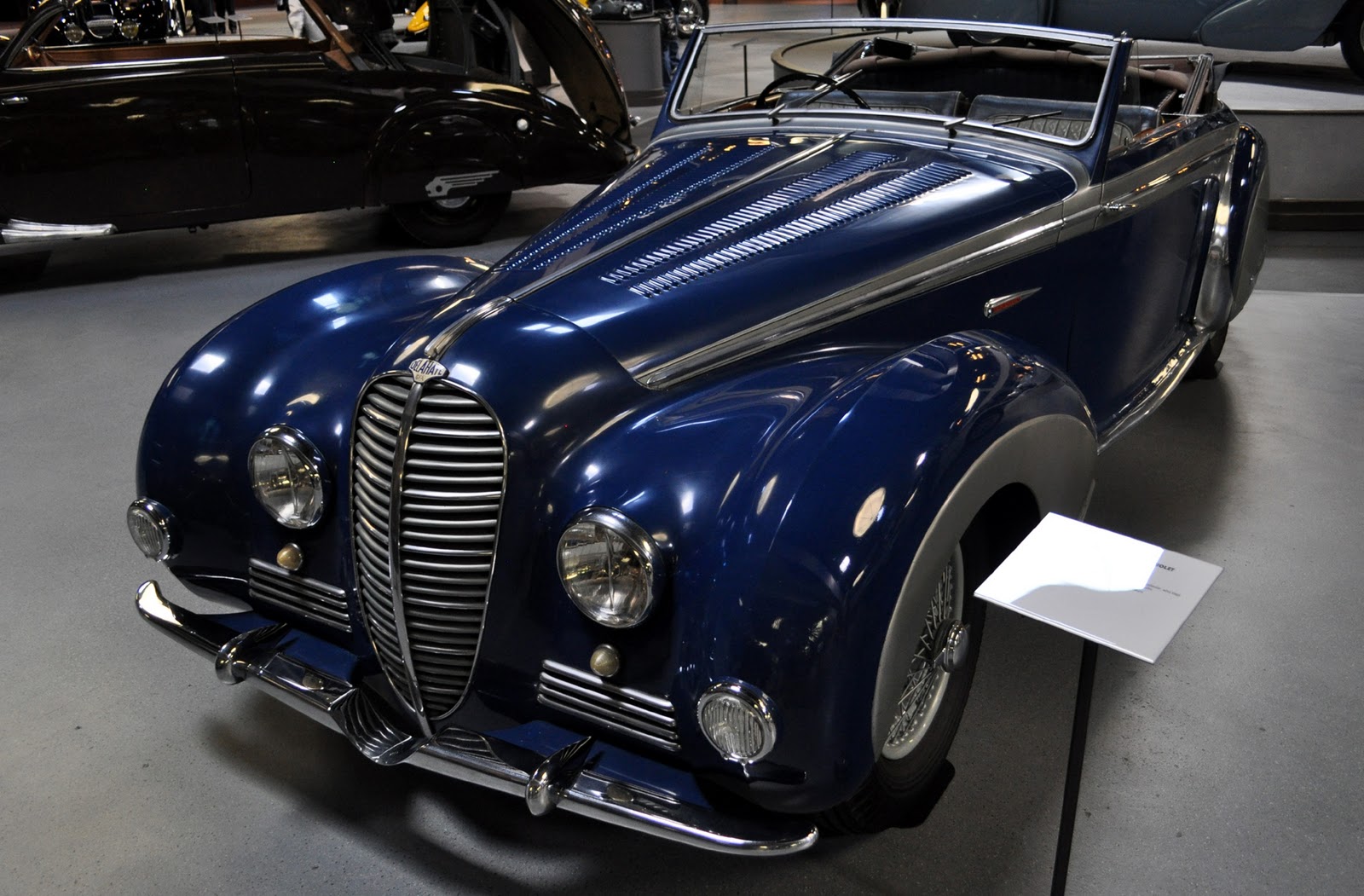Just A Car Guy: 1937, 1949, and 1951 Delahaye models at the Mullin ...