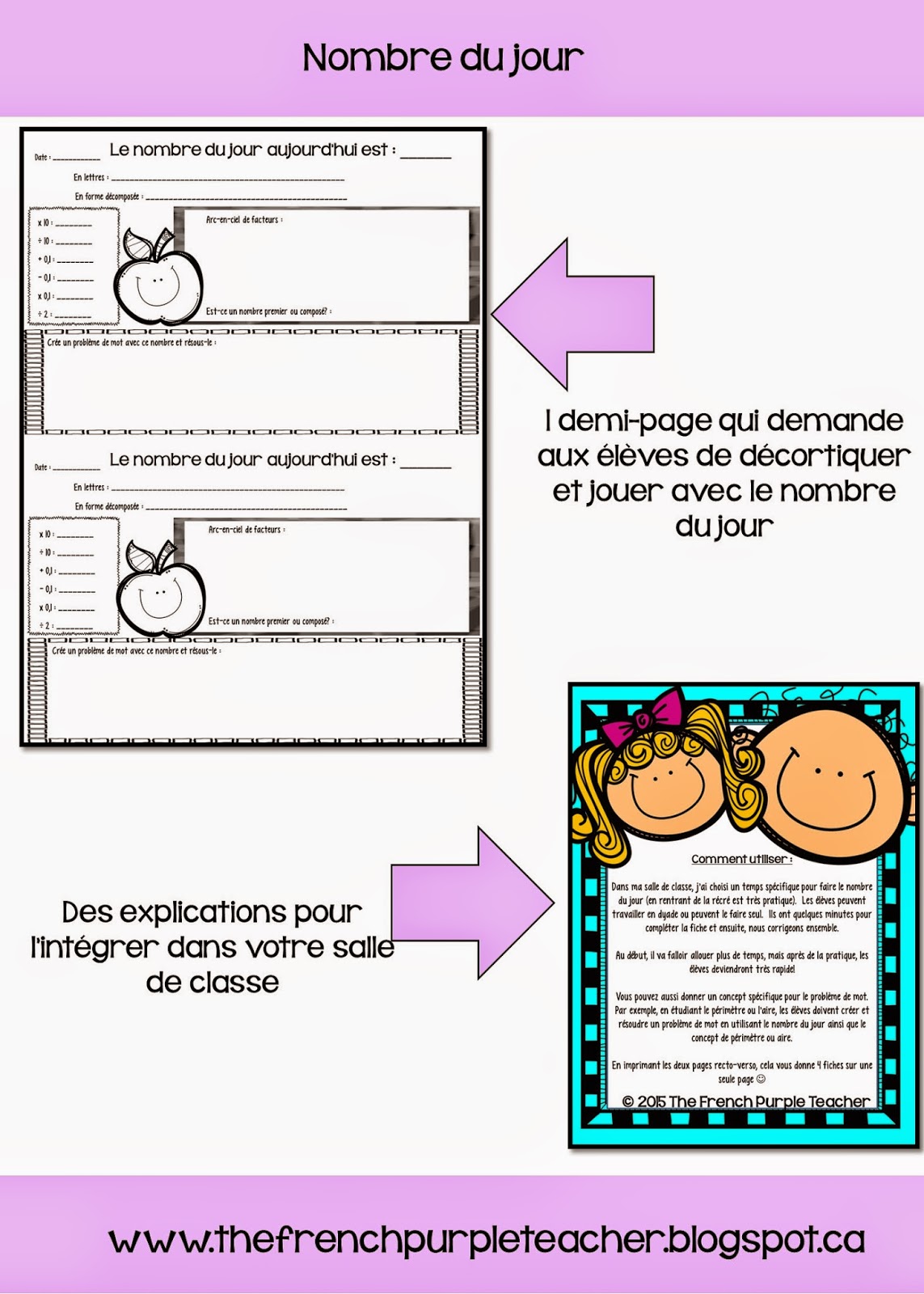 The French Purple Teacher: 4 du samedi : 4 idées pour débuter la ...
