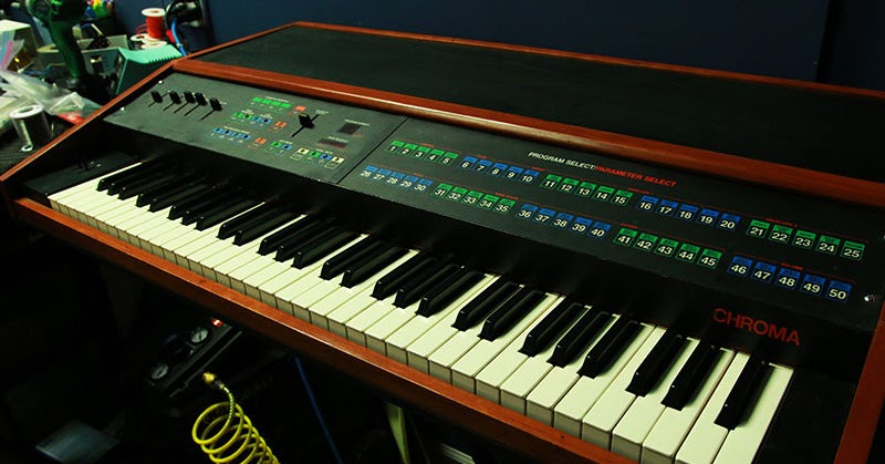 MATRIXSYNTH: Rhodes Chroma Keyboard Synthesizer