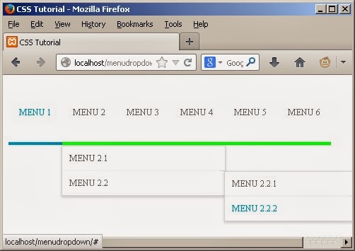 Membuat Menu Dropdown Menggunakan HTML dan CSS | belajar script program