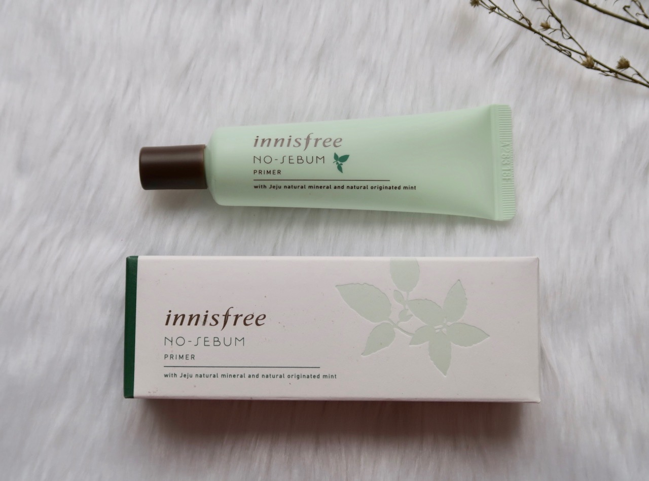 Innisfree No Sebum Setting Spray, Mineral Powder, and Primer Review ...