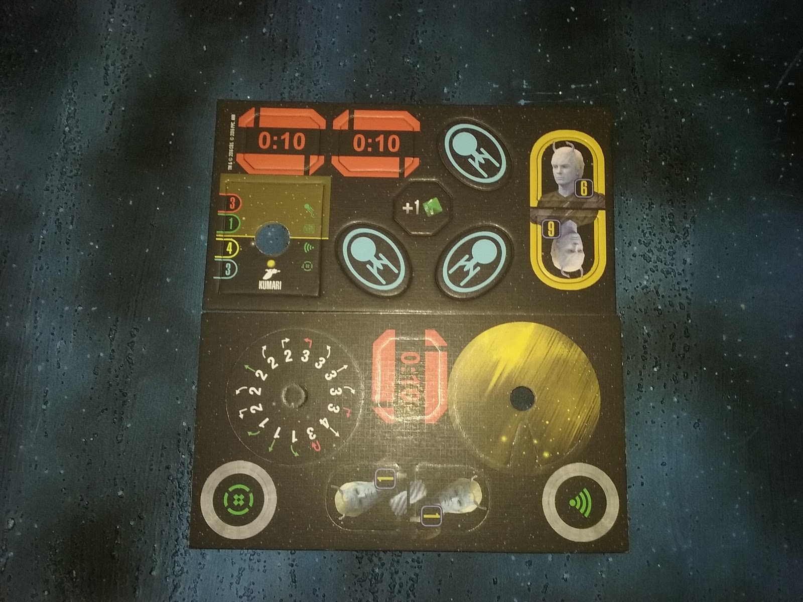 Star Trek Attack Wing Kumari Andorian battle cruiser unboxing and review