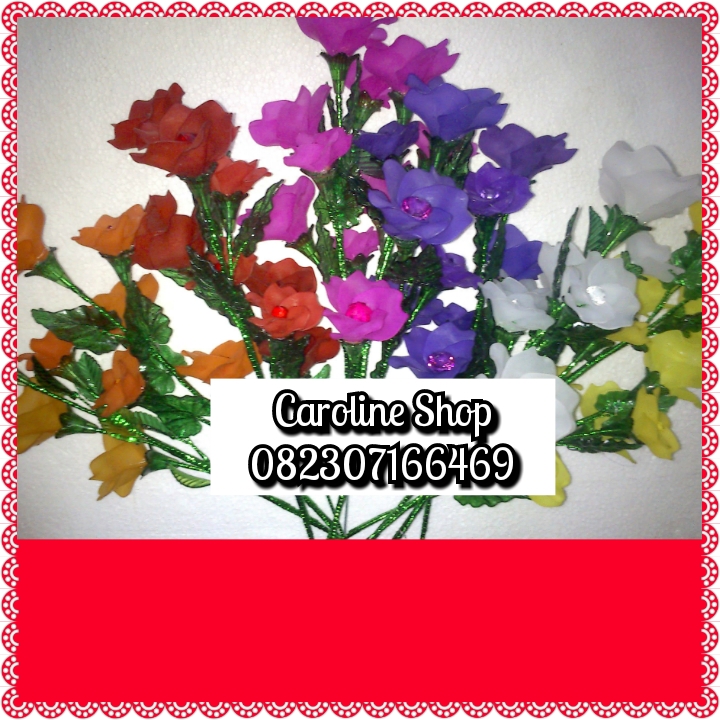 Kerajinan Manik dan Bunga Akrilik Jakarta: Bunga Acrylic