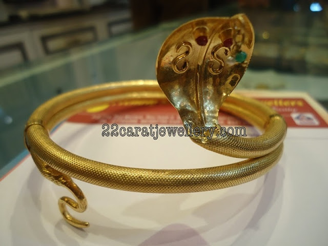 Snake Model Czs Baju Band (Arm Band) - Jewellery Designs