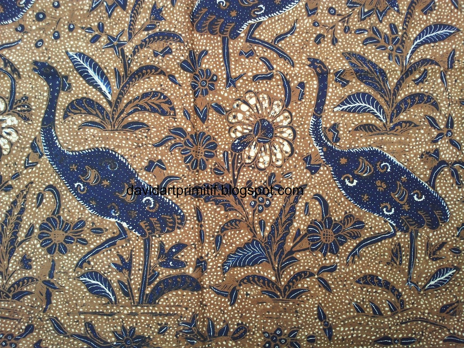 Art & Primitif: Kain Batik Tulis Motif Alas-alasan Angsa (Banyak) Latar ...