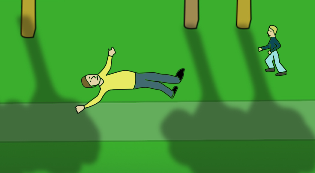 Cardiac Arrest Awareness Animation: Storyboard.
