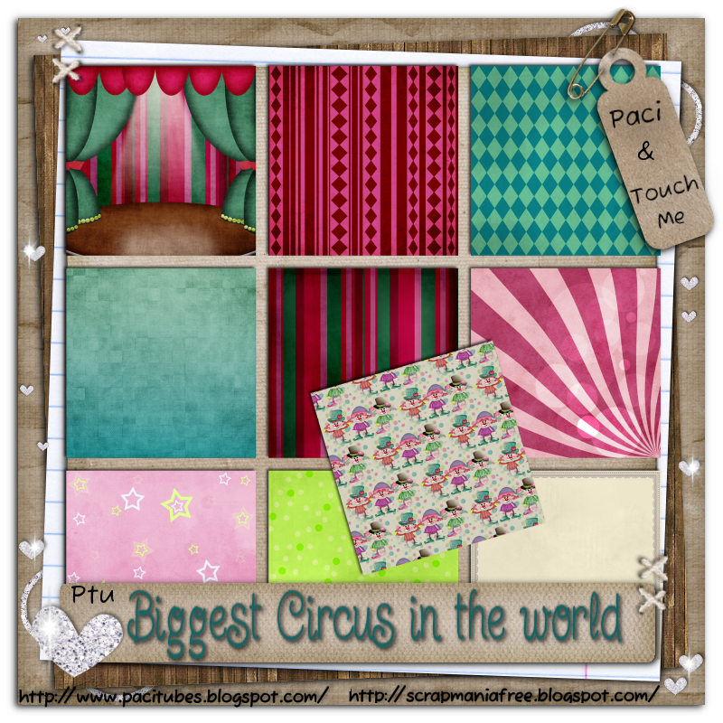 Barbietch: New PTU Scrap ** Biggest Circus in the world ** collab kit ...