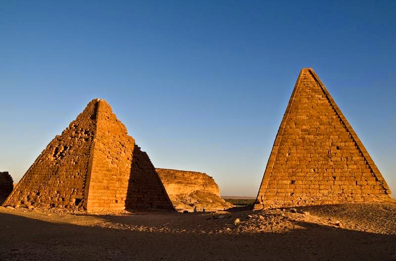 Pyramids of Nubia in North Sudan