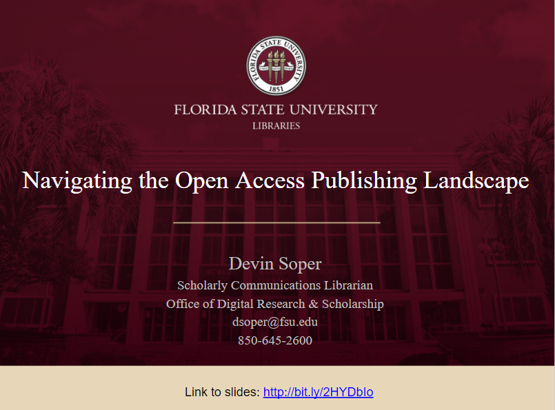Instructional Systems & Learning Technologies @ FSU: Current Happenings ...