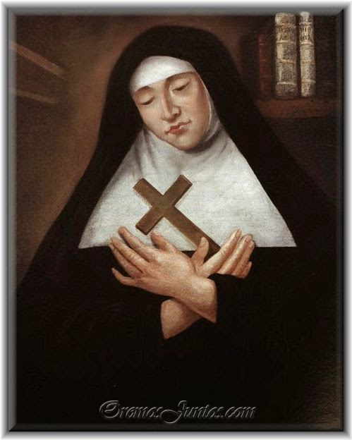 Vidas Santas: Beata María de la Encarnación Guyart, Viuda y Religiosa