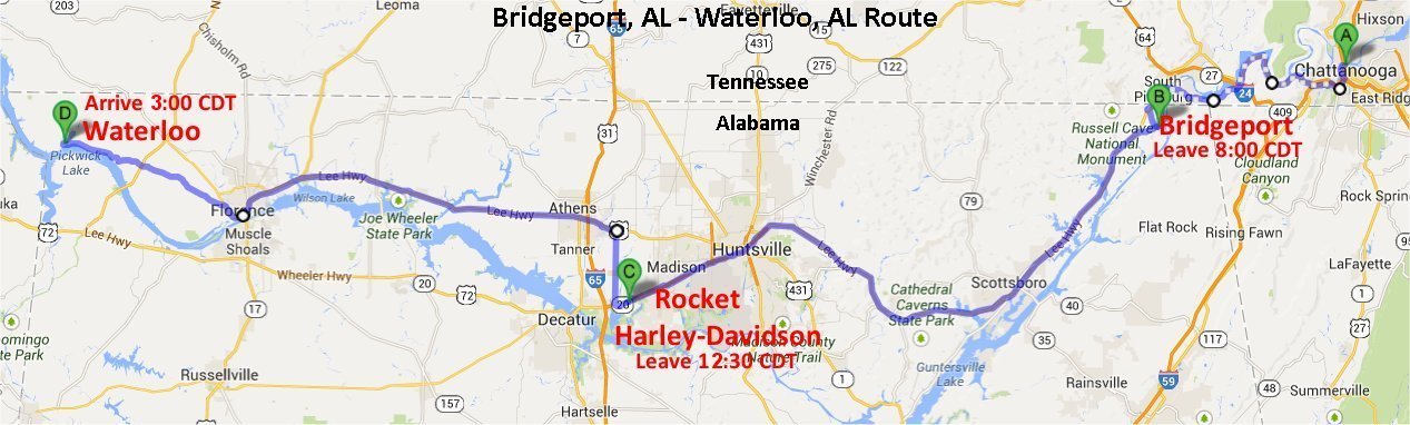 Waterloo, Alabama/Trail of Tears